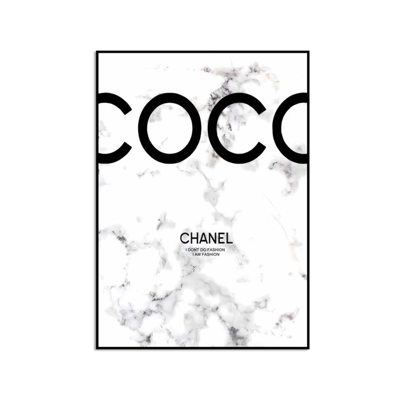 Juliste - Coco Chanel Marmori