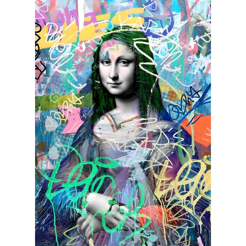 Juliste - Graffiti Mona Lisa