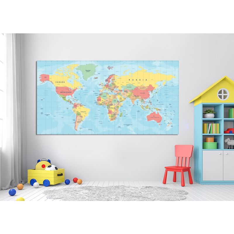 Maailmankartta Juliste