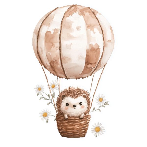 Juliste - Siili ja Lentokone Seikkailu / Setti 2